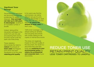 Green Print-Reduce your printing | PPT