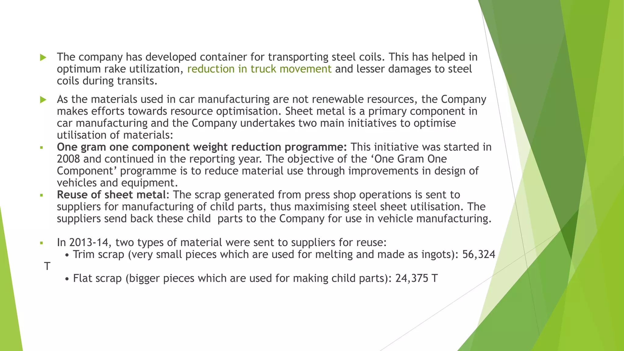 Green procurement in Automobile Industry | PPTX