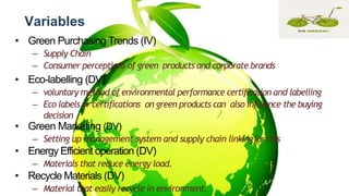 Green product | PPTX