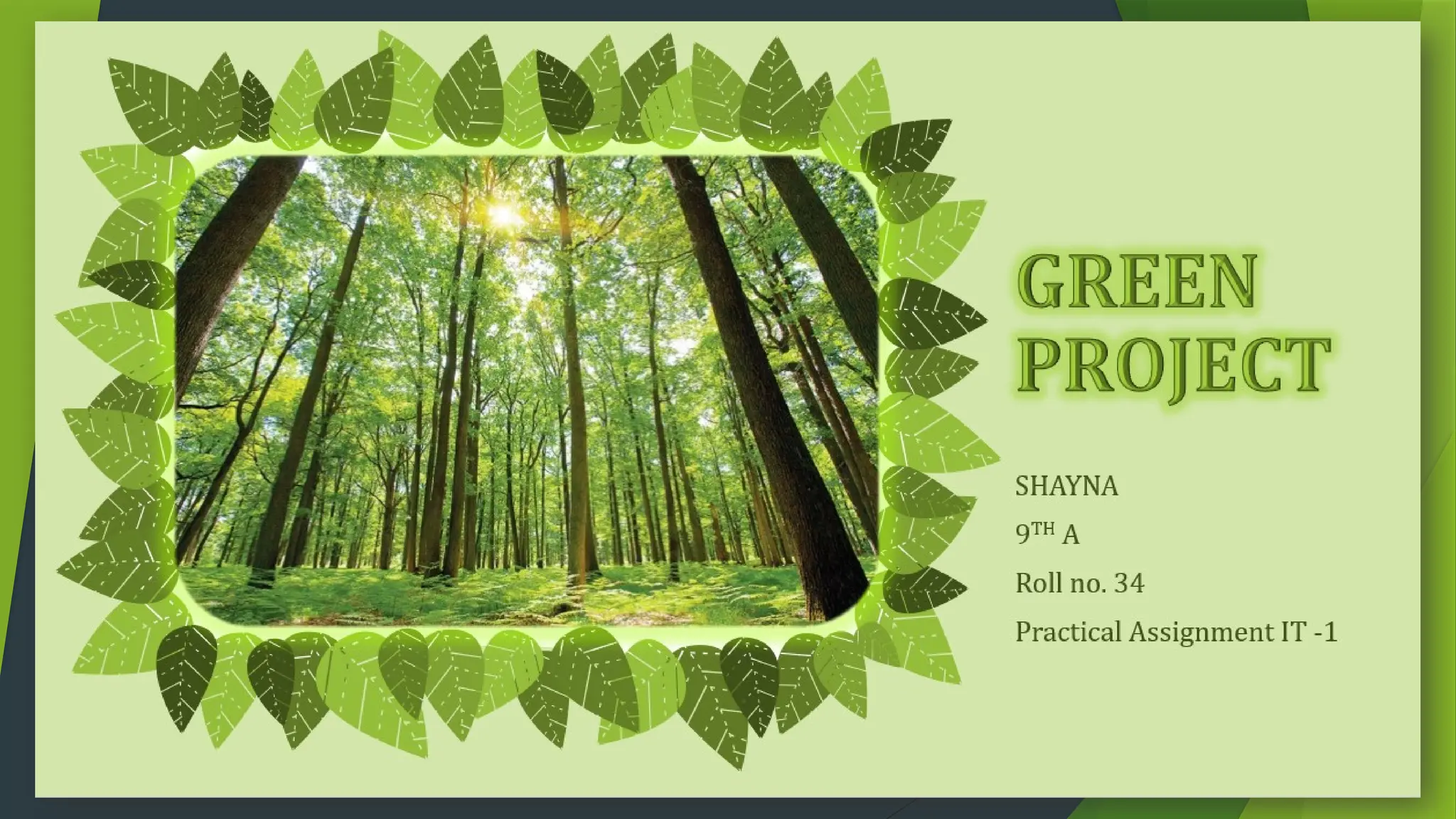 GREEN PROJECT MANAGEMENT GPM- PRESENTATION | PPTX