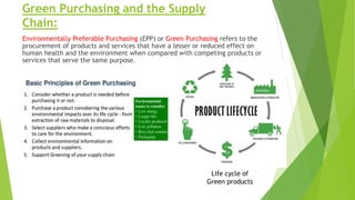 Green Public Procurement Policy | PPT