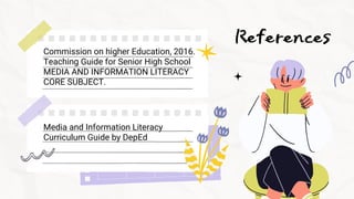 Media and Information Literacy | PDF