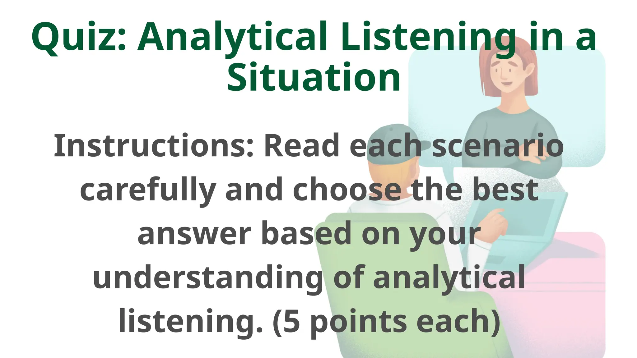 Quarter 1- Module 6: Analytical listening ppt | PPTX