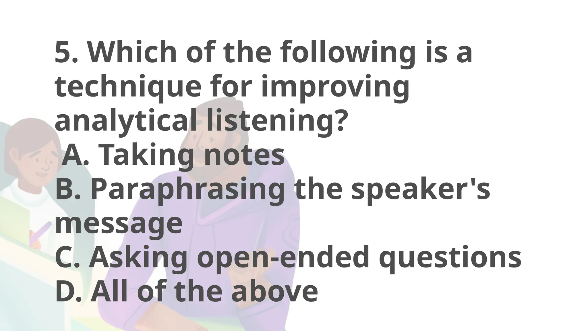 Quarter 1- Module 6: Analytical listening ppt | PPTX