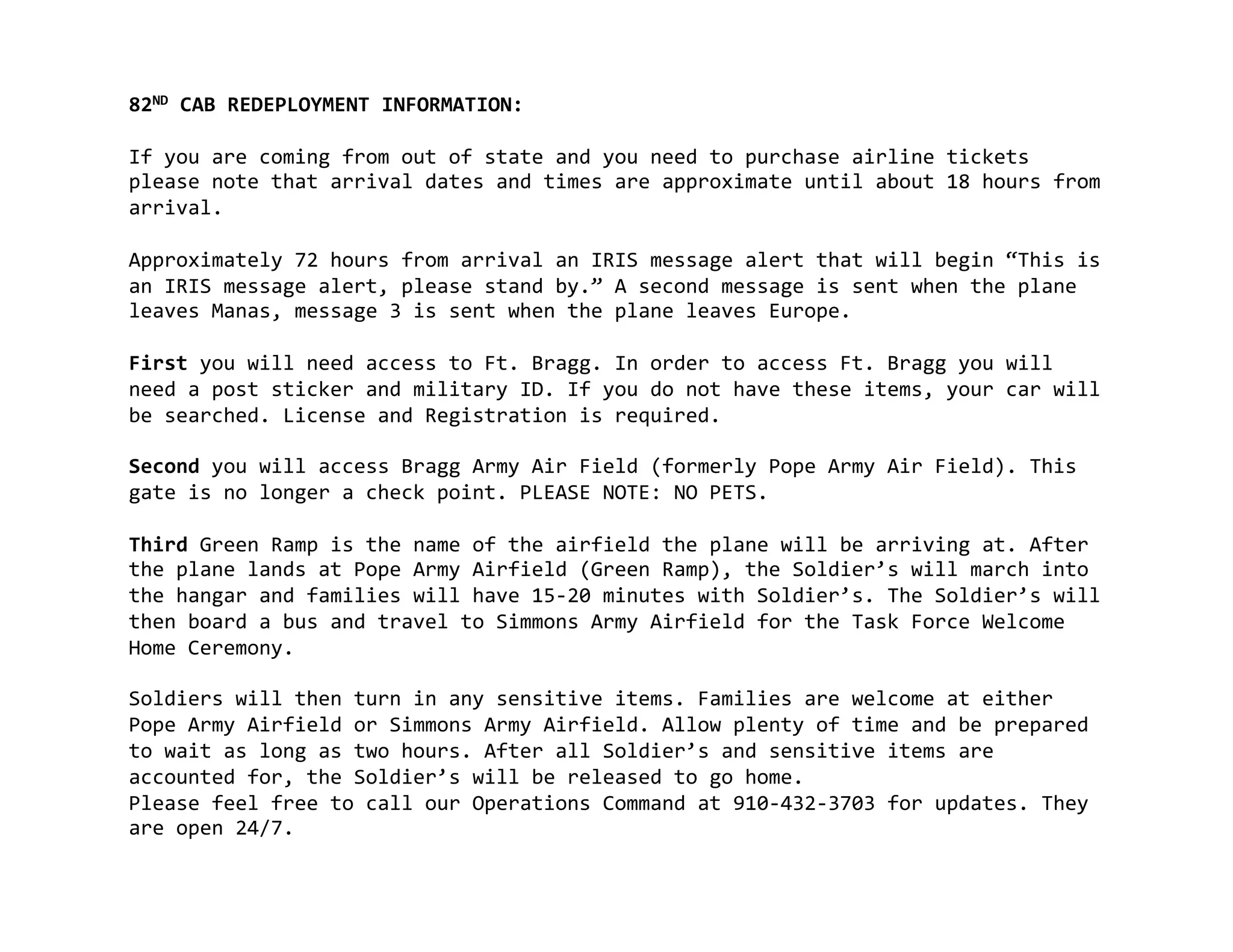 Green Ramp Directions & Maps v3 | PDF