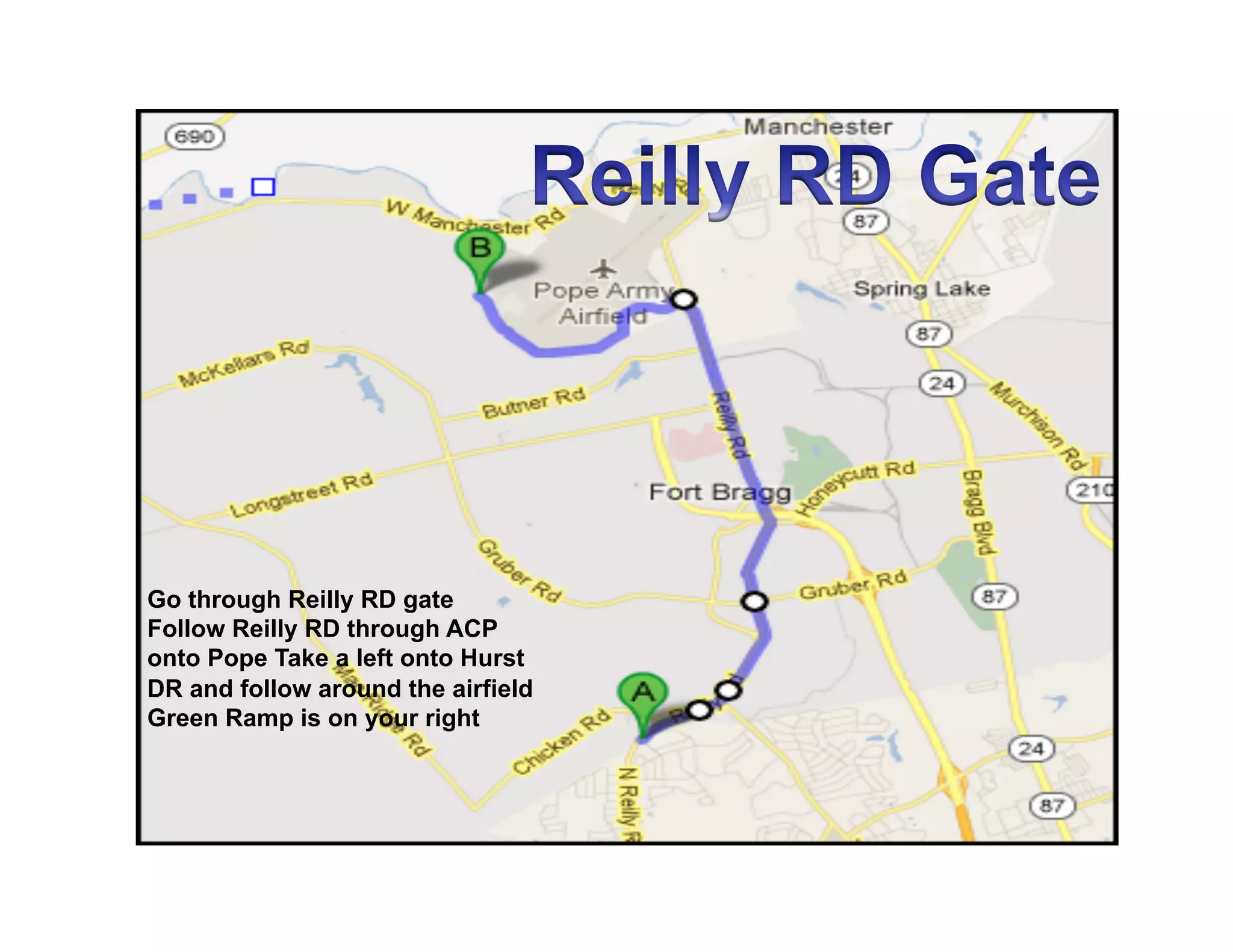 Green Ramp Directions & Maps v3 | PDF