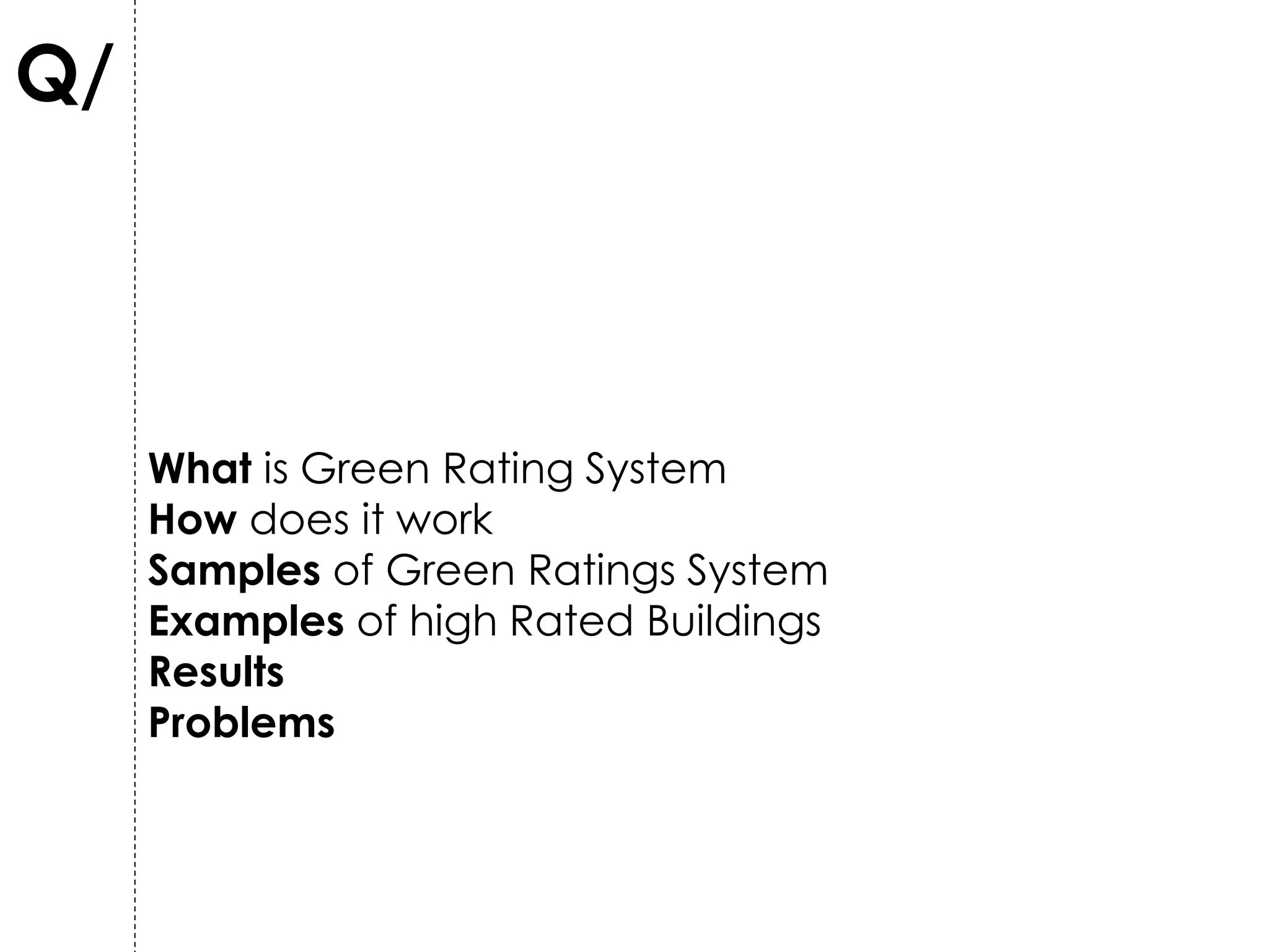 Green rating systems | PPTX