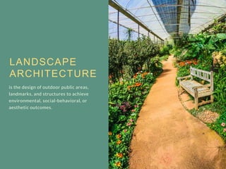 Green Rectangles Photo Landscape Architecture Presentation.pptx