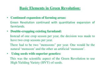Green revolution | PPT