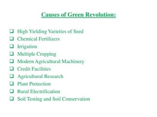 Green revolution | PPT