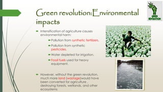 Green revolution | PPTX