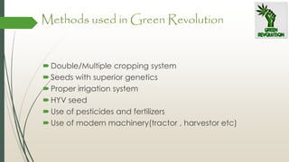 Green revolution | PPTX