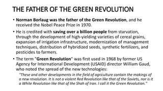 CAMBRIDGE GEOGRAPHY A2 - PRODUCTION, LOCATION AND CHANGE: THE GREEN ...