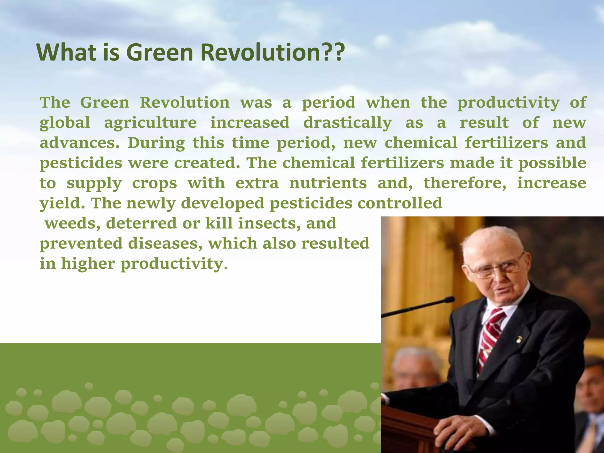 Green revolution | PPTX