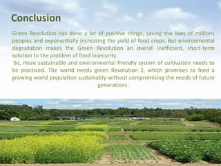 Green revolution | PPTX