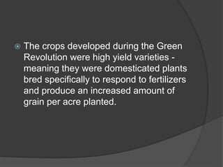 green revolution powerpoint presentation | PPT