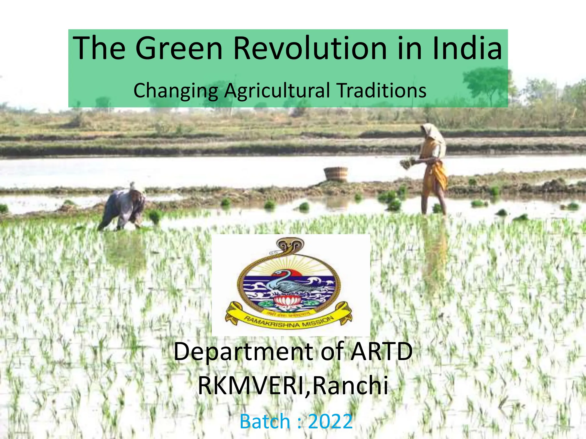 Green Revolution.pptx brief explanationOf green revolution | PPT