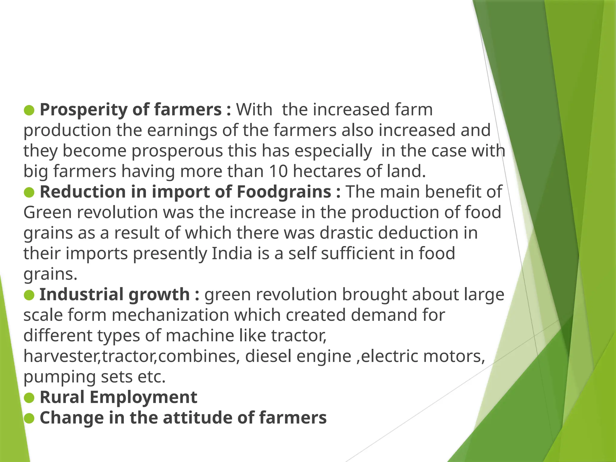 Green revolution classification and characteristics | PPTX ...