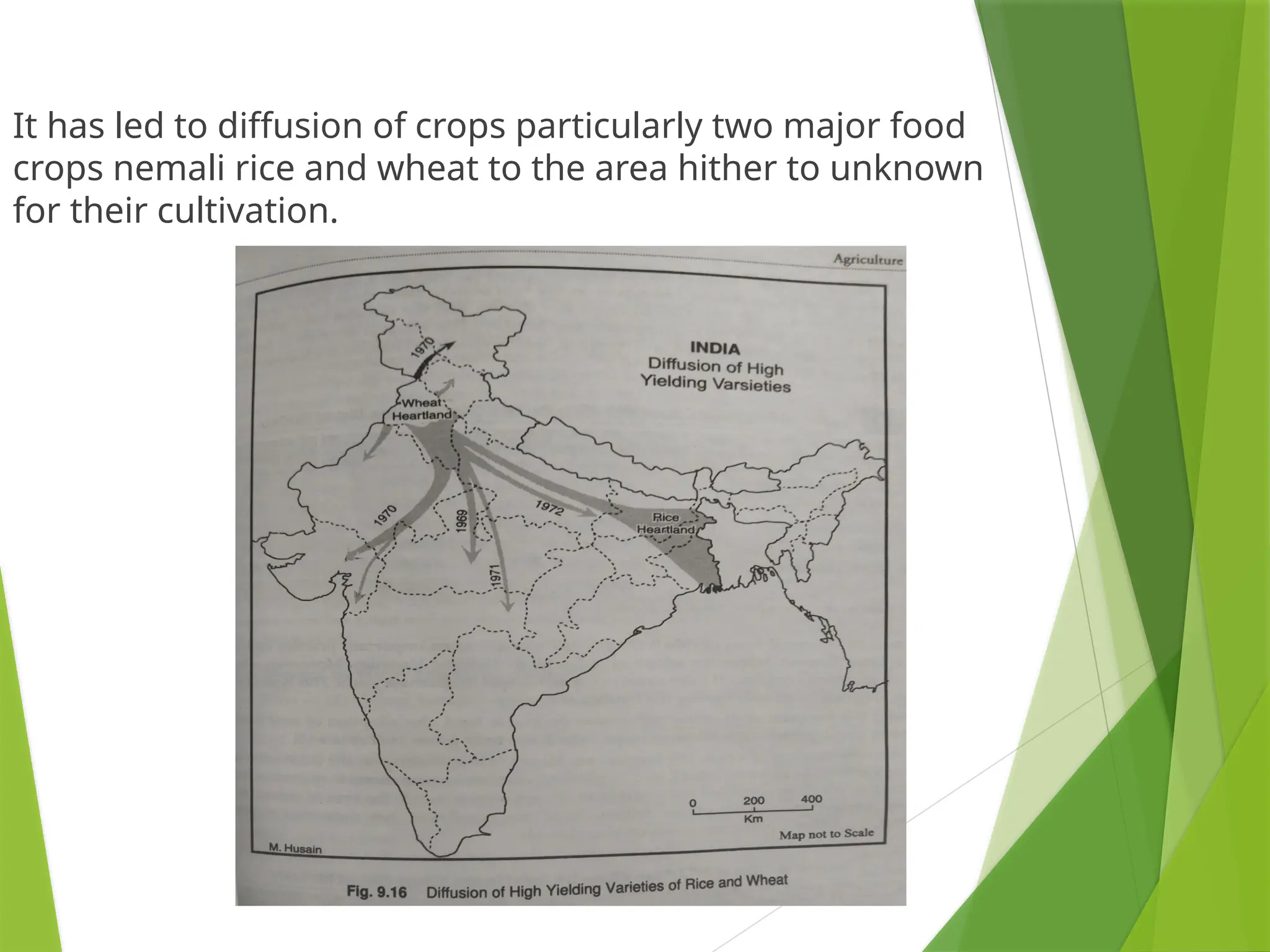 Green revolution transforming india into a new perspective | PPT