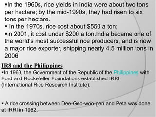 Green revolution 1 | PPTX