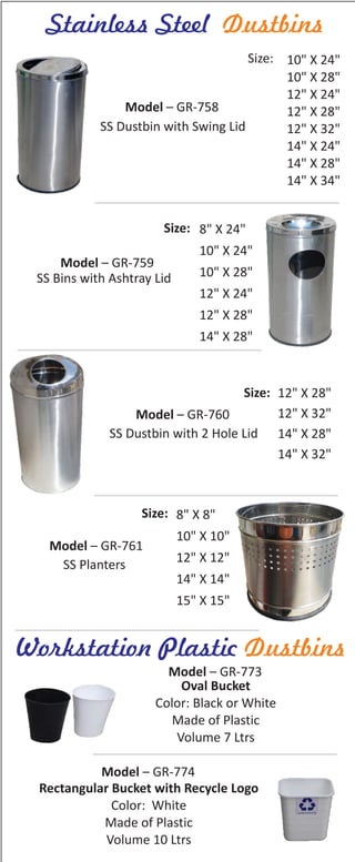 Kc Green Revolution Dustbins | PDF