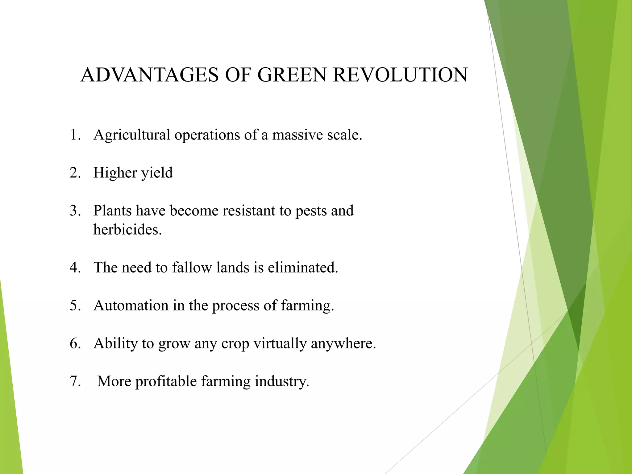 Green revolution in India | PPTX