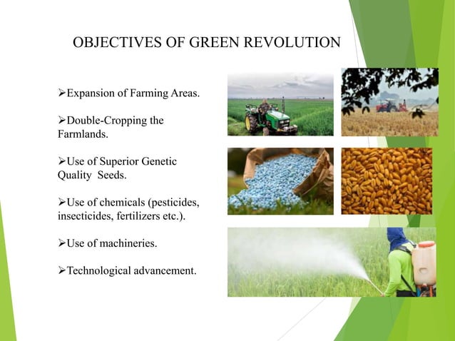 Green revolution in India | PPTX | Agriculture | Industries