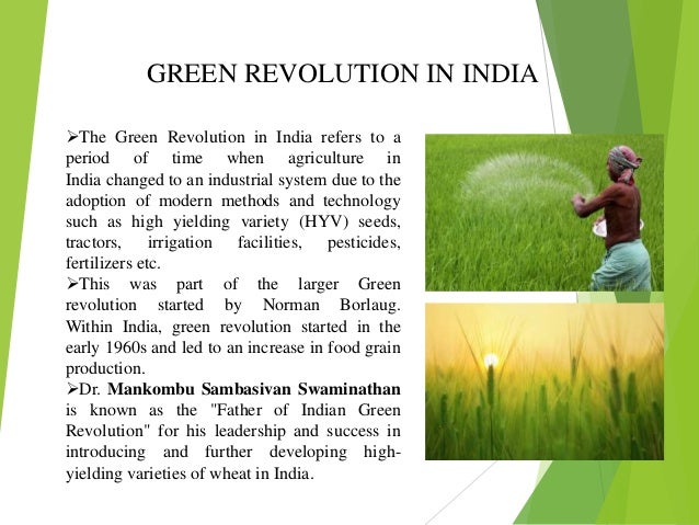Green Revolution In India _ Green Revolution In India History – NZHGK
