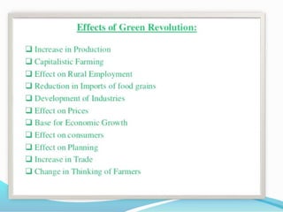 Green revolution (for kids) | PPT