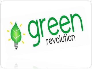 Green revolution (for kids) | PPT