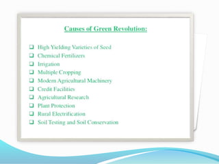Green revolution (for kids) | PPT