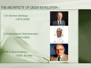 Green revolution | PPTX