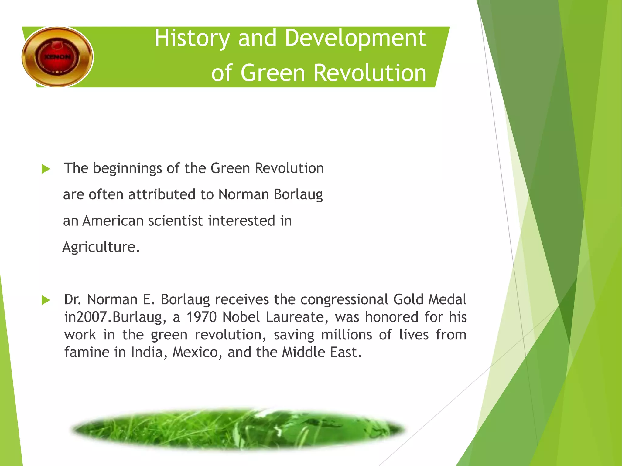 Green revoulation in agriculture | PPTX