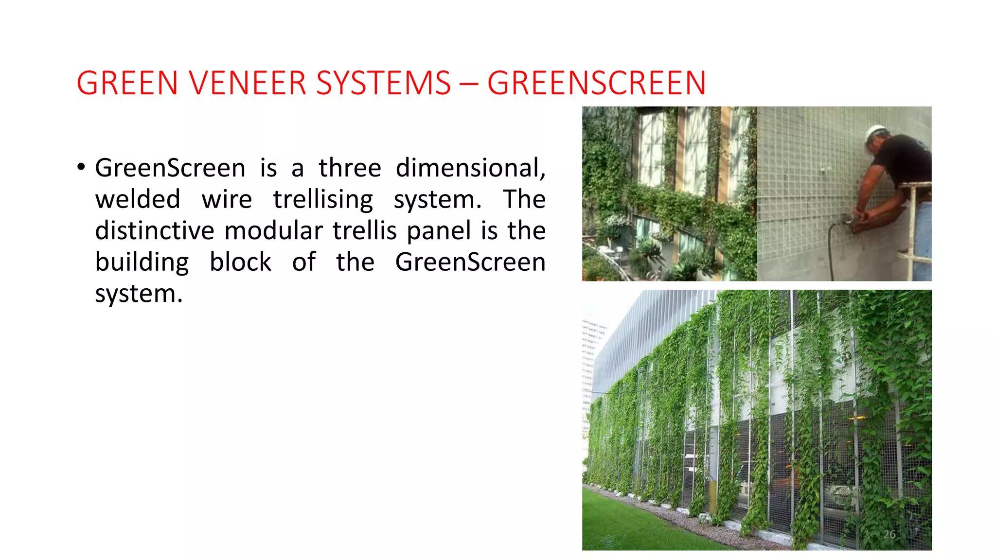 Green roofs & green walls | PPTX