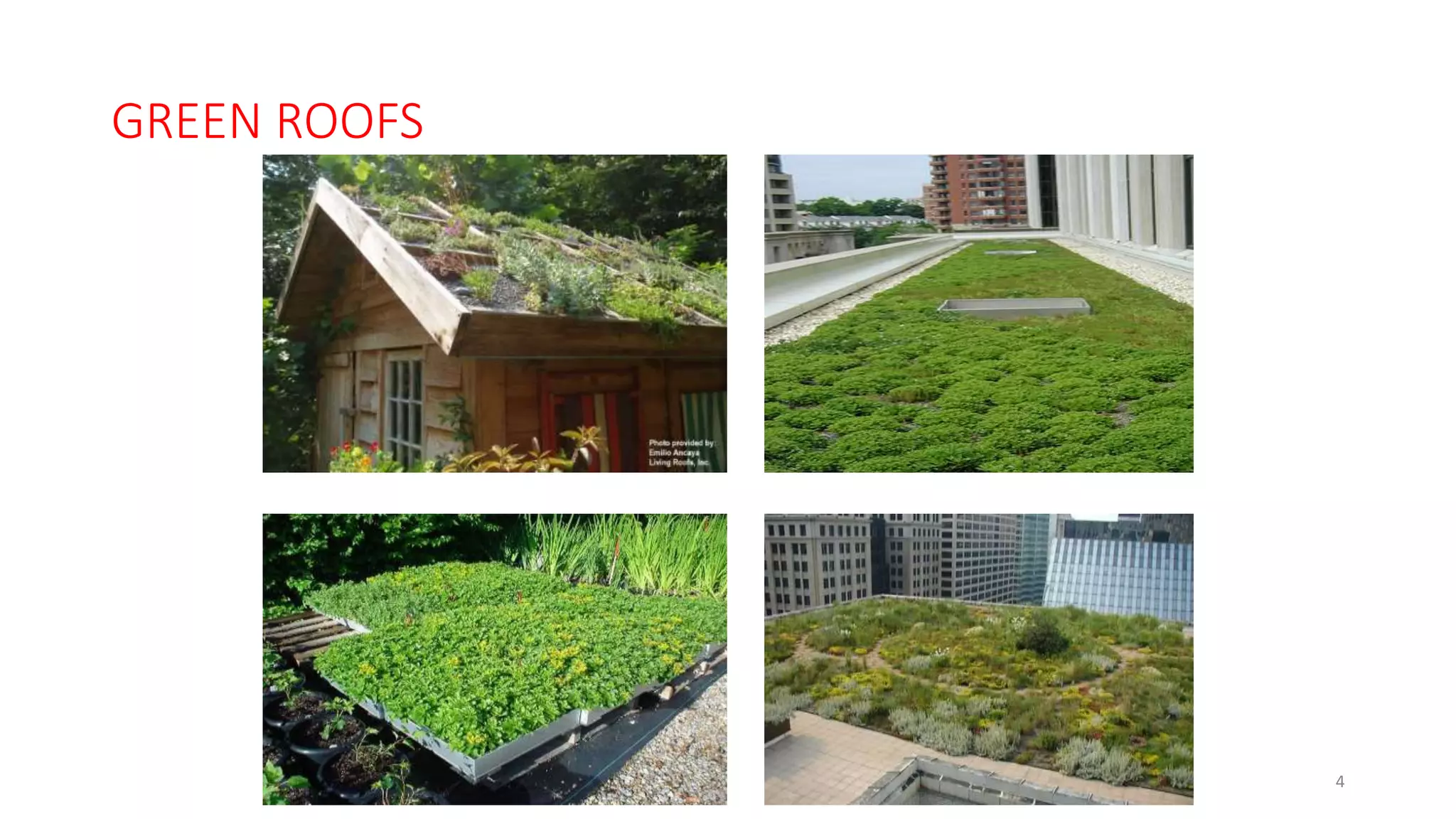 Green roofs & green walls | PPTX