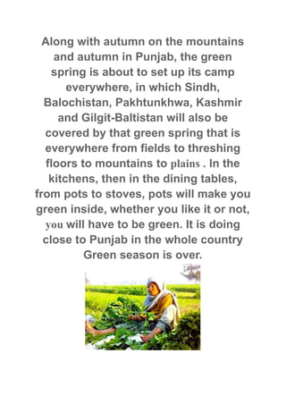 green saag jag putof panjabi pakistan.pdf | Nutrition | Healthy Living