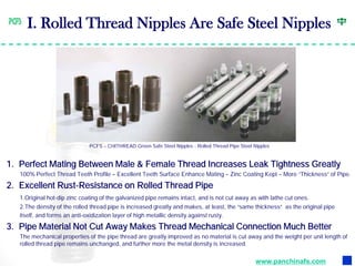 Making of Rolled Threaded Pipes | PDF