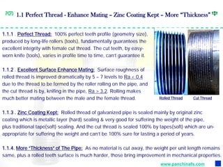 Making of Rolled Threaded Pipes | PDF