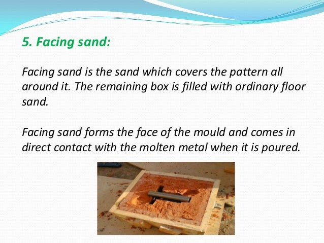 Green sand mould