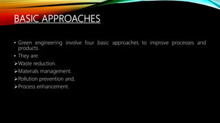 Green science & engineering | PPTX