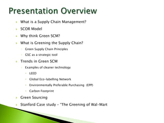 Green SCM | PPTX