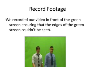 Green screen (step-by-step) | PPT