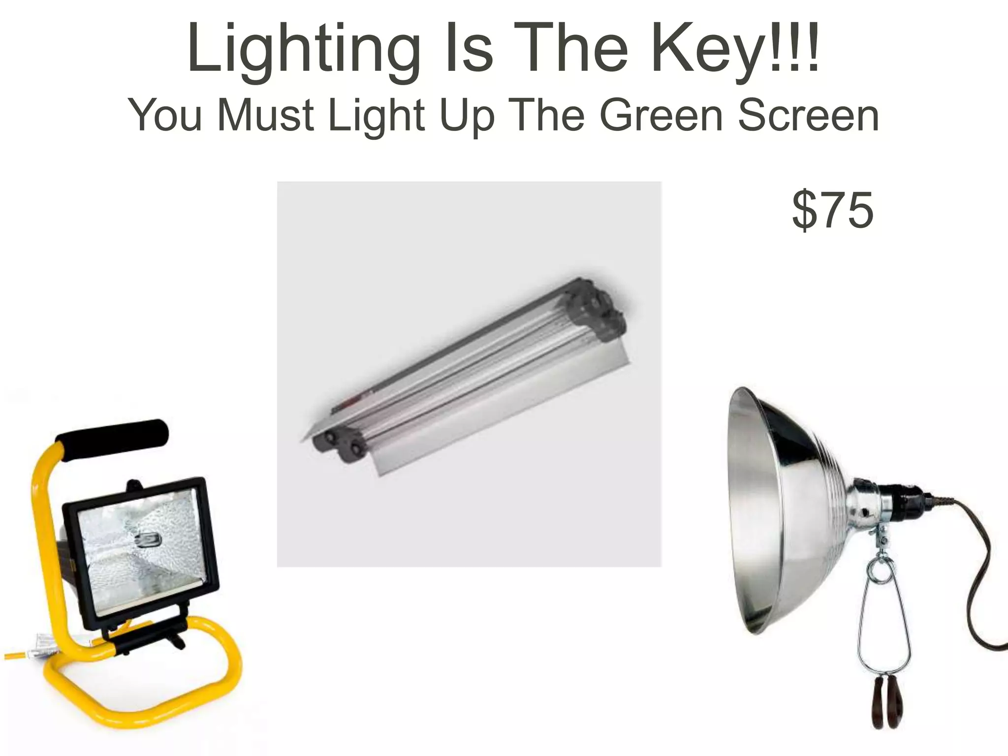 Green screen power point | PPTX