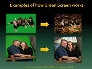 Green screen power point1 | PPT