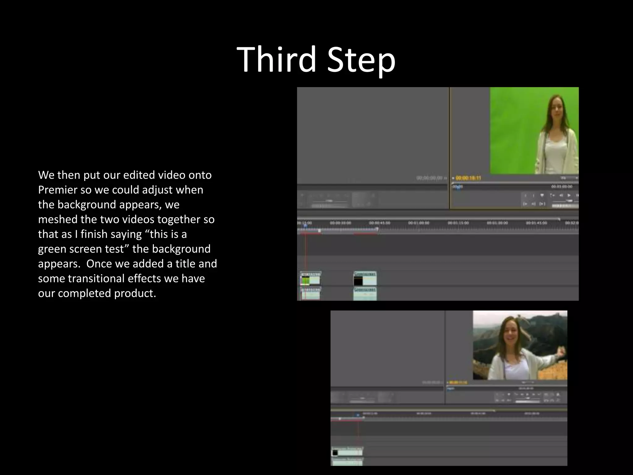 Greenscreen presentation1 | PPTX | Video Software | Computer Software and Applications