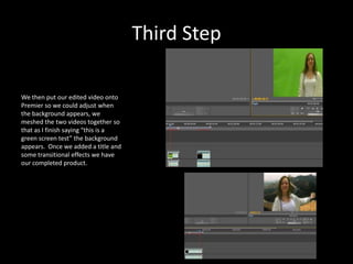 Greenscreen presentation1 | PPTX | Video Software | Computer Software ...