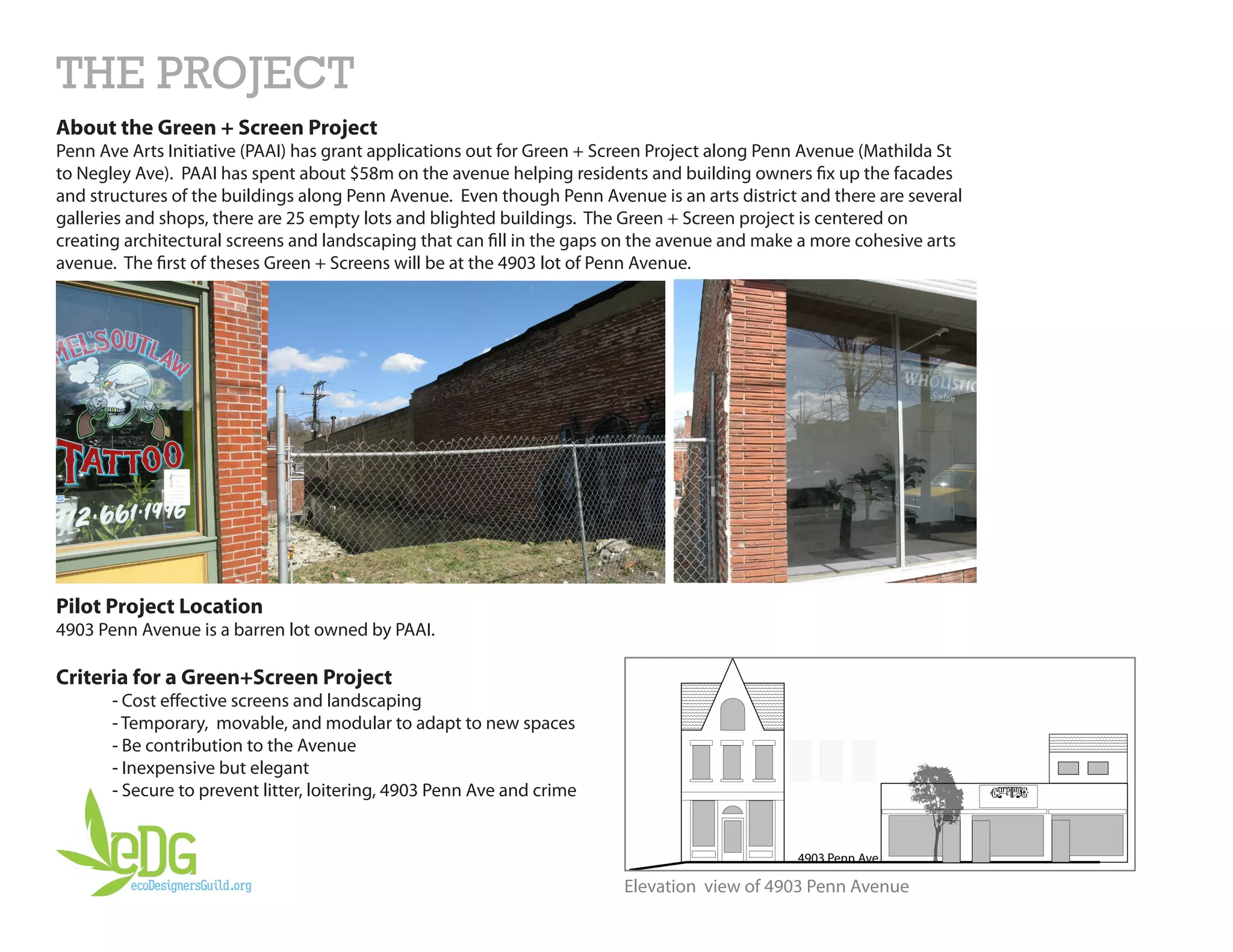 Green + Screen Project Overview 050809 | PDF