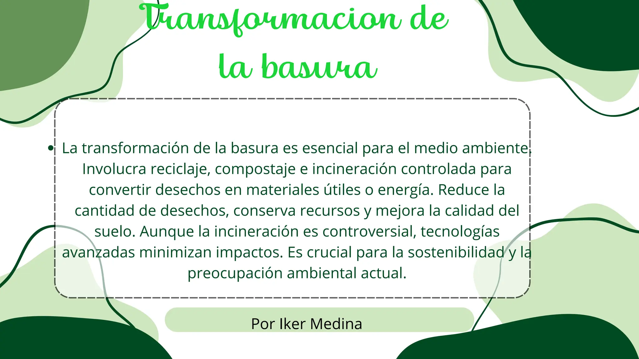 El poder de las tres R, reusar, reutilizar y reciclar | PDF