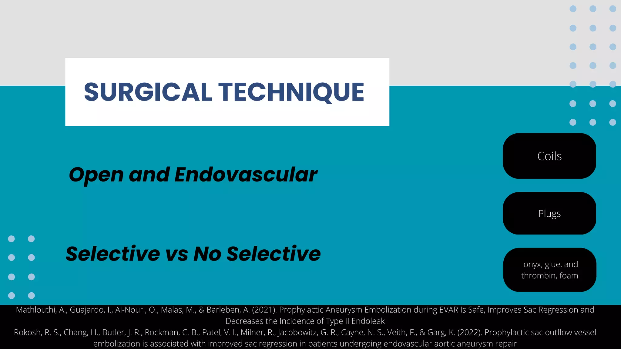The role of embolization during EVAR | PPT