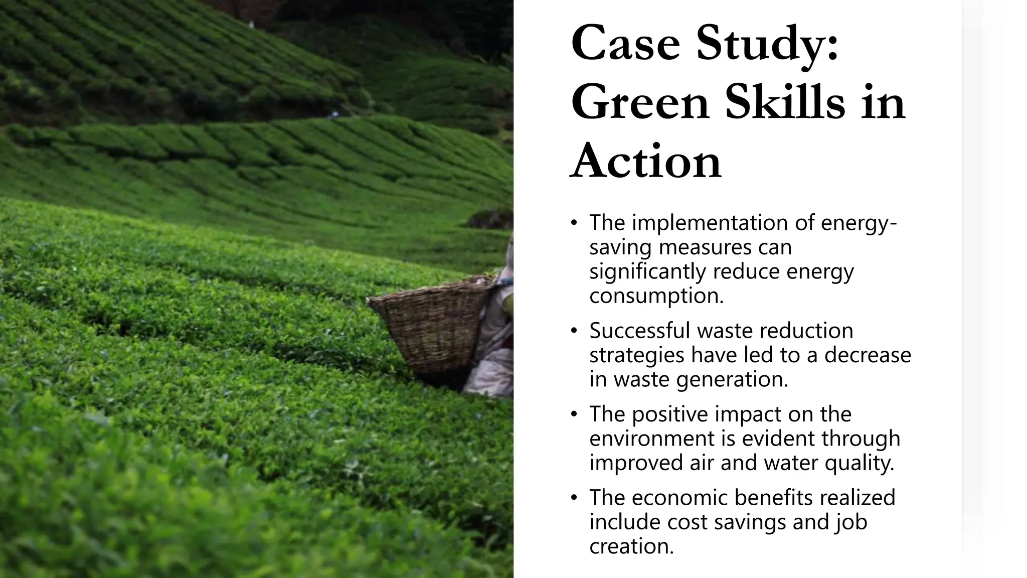 Ppt for school project on the topic "Green Skills" | PPTX